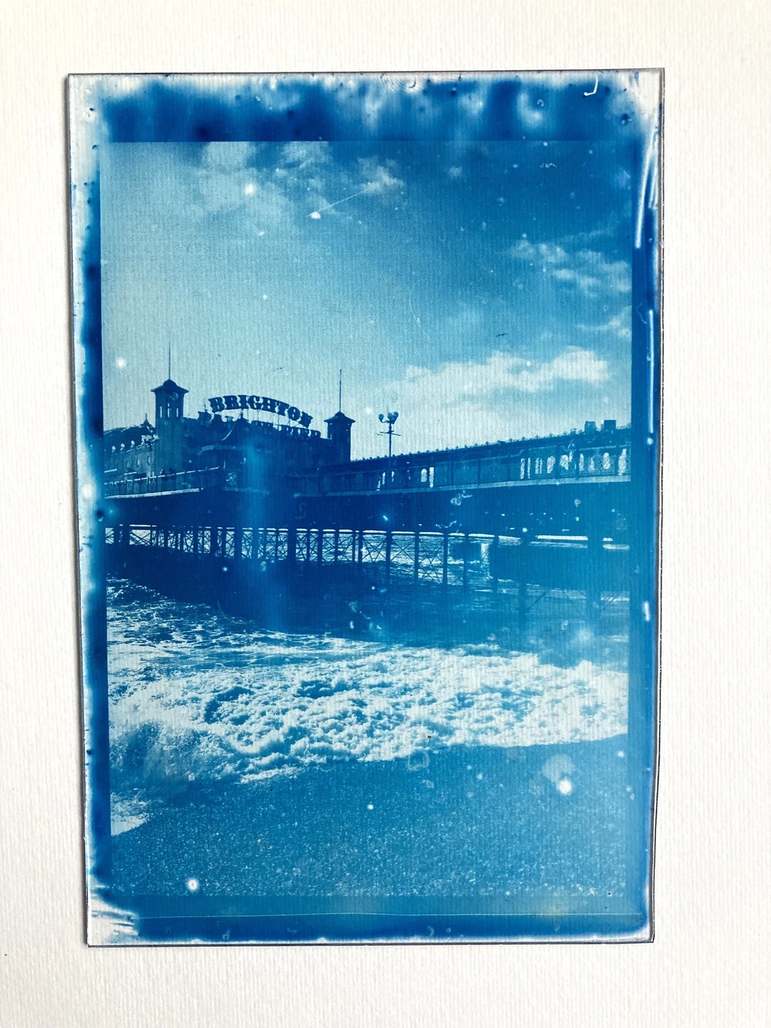 Cyanotype on the Glass - Etsy
