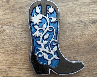 2 Leather Cowboy Boot Air Fresheners Car, Closet, Bathroom Freshie - Etsy