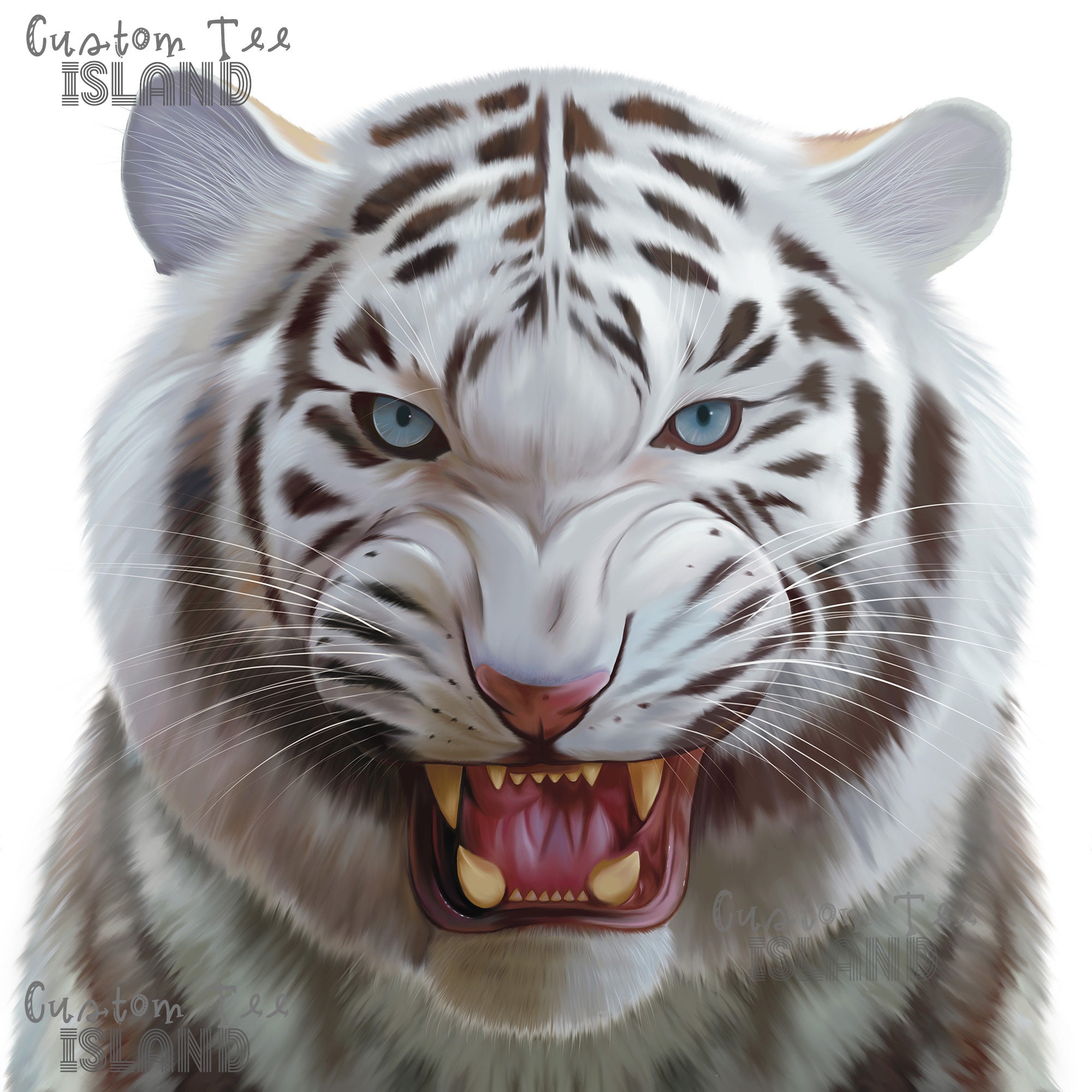 Roaring White Tiger,tibetan Tiger ,high Resolution Tiger PNG. Tiger PNG ...