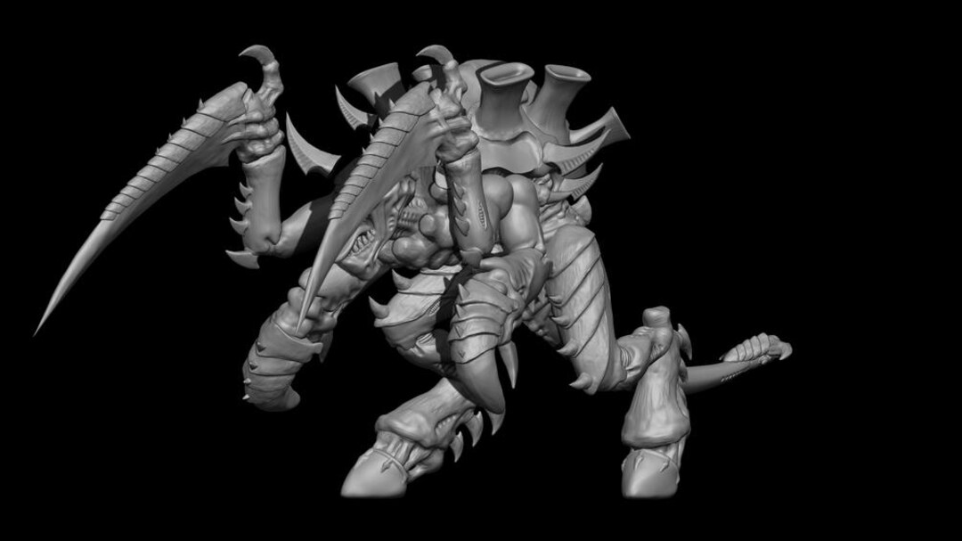 Carnobug - Grim Dark Space Bugs - STL File - Etsy