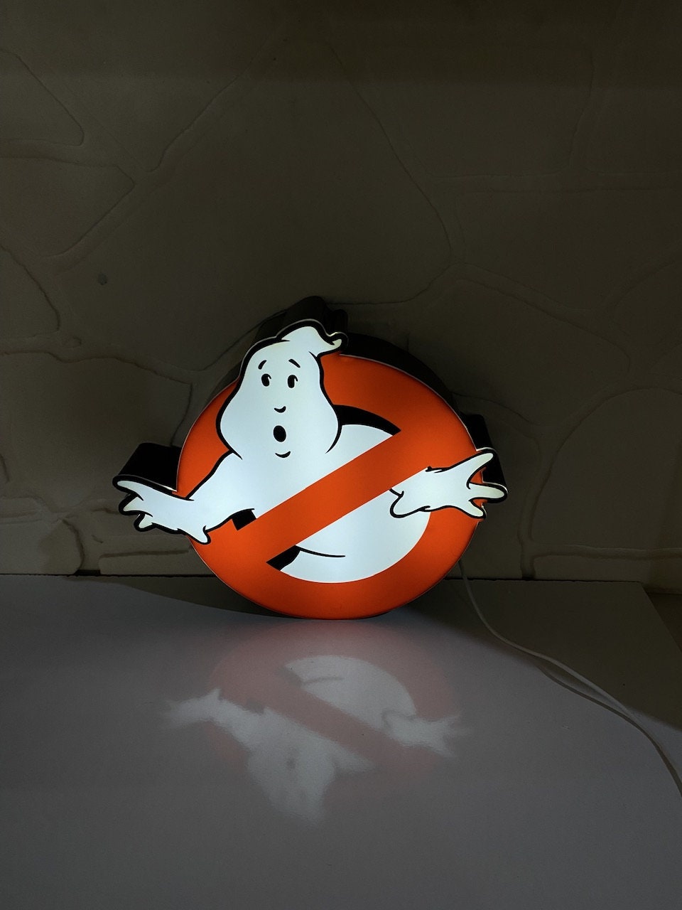 Ghostbusters 3D LED Logo Lightbox USB Powered With Perfect Decor With ...