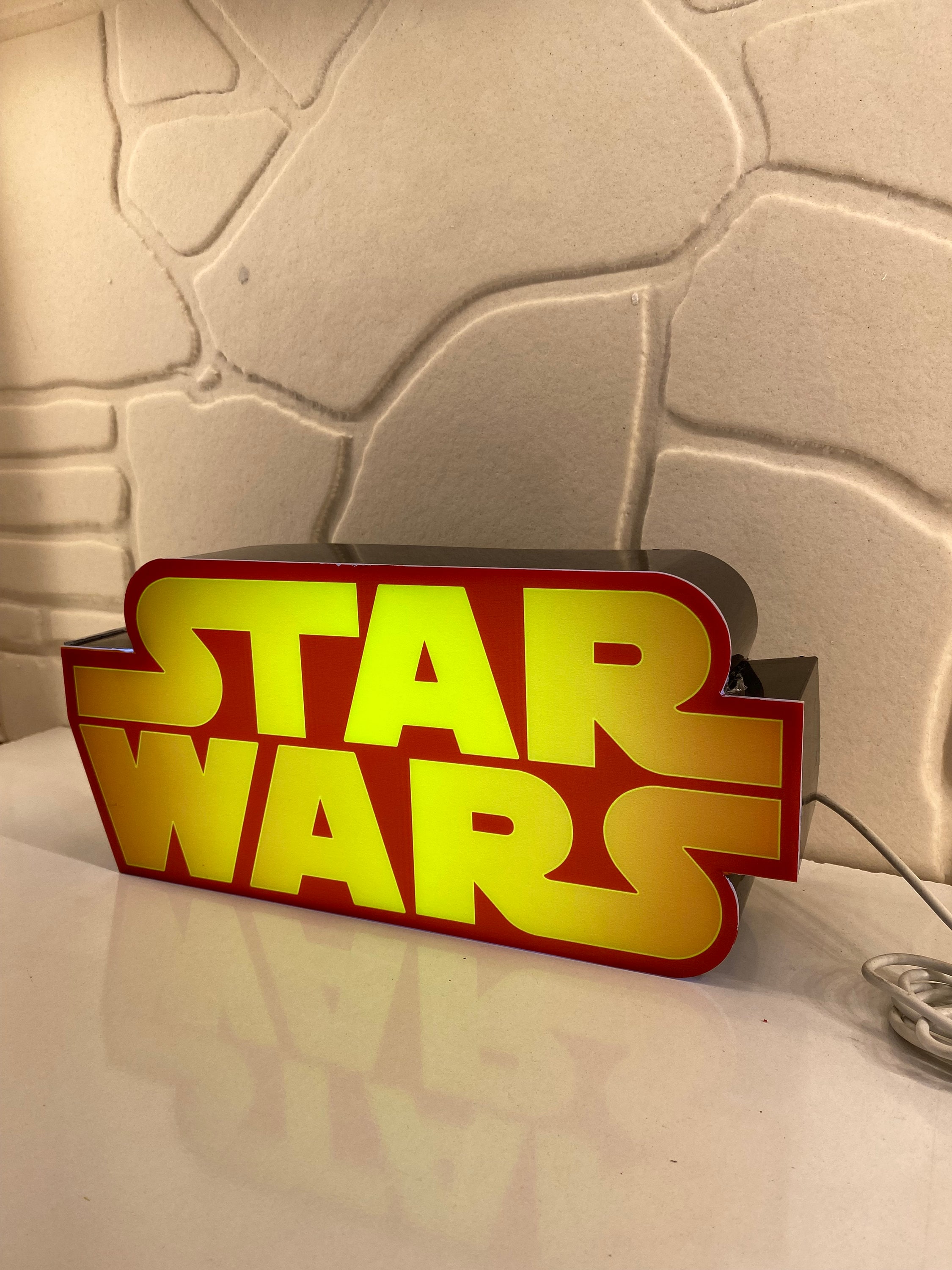 Star Wars 3D LED Lightbox: Illuminate Your Space With Galactic Power ...