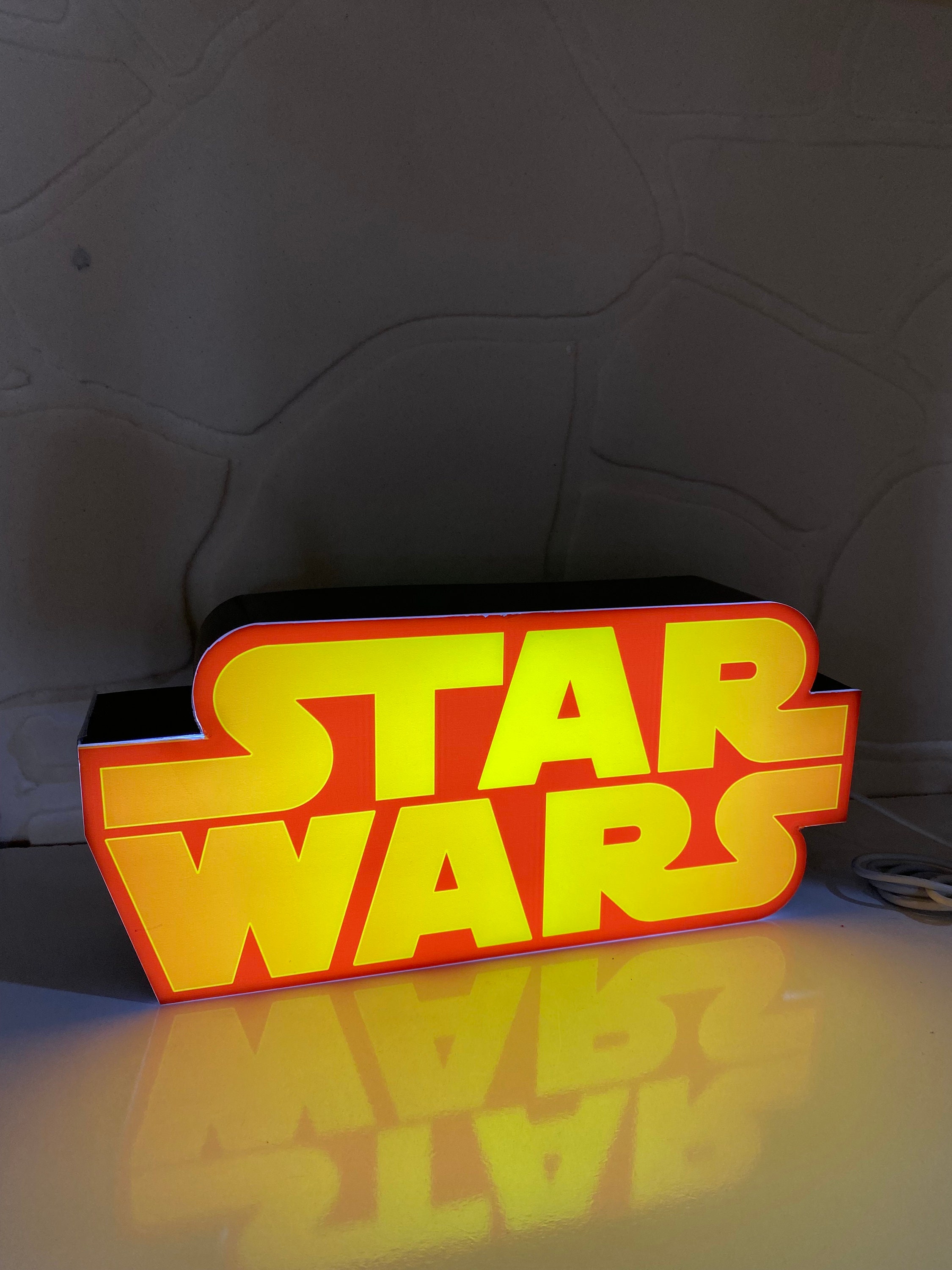 Star Wars 3D LED Lightbox: Illuminate Your Space With Galactic Power ...