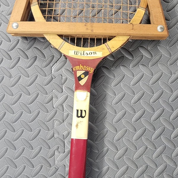 Wooden Tennis Racket - Etsy