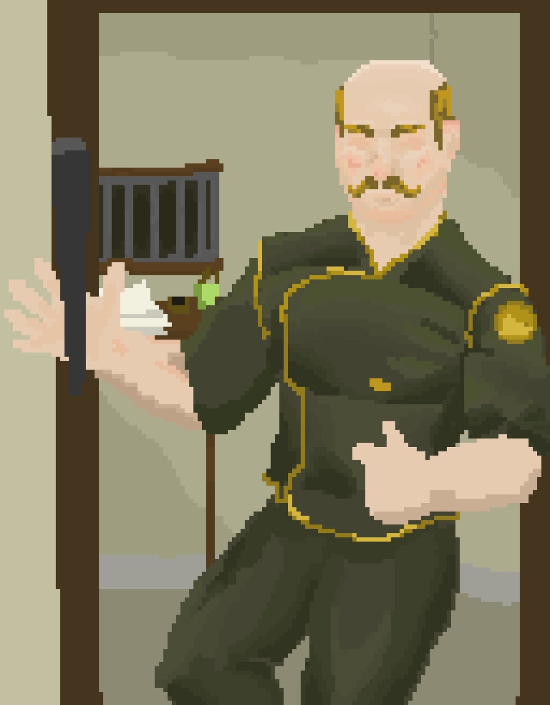 Corrupt Guardsman NPC Art Dnd - Etsy