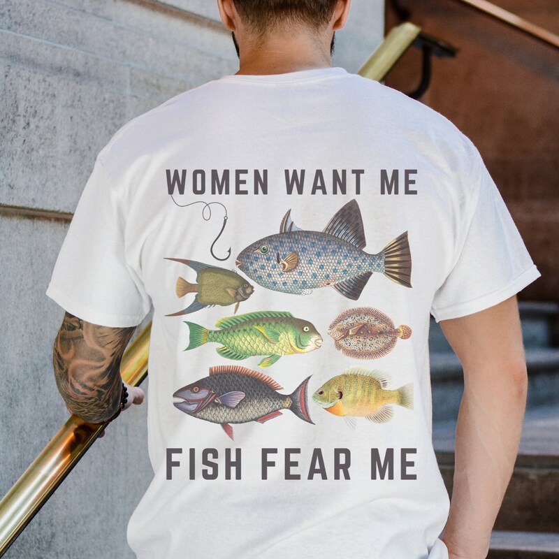 Women Fear Me Fish Want Me - Etsy
