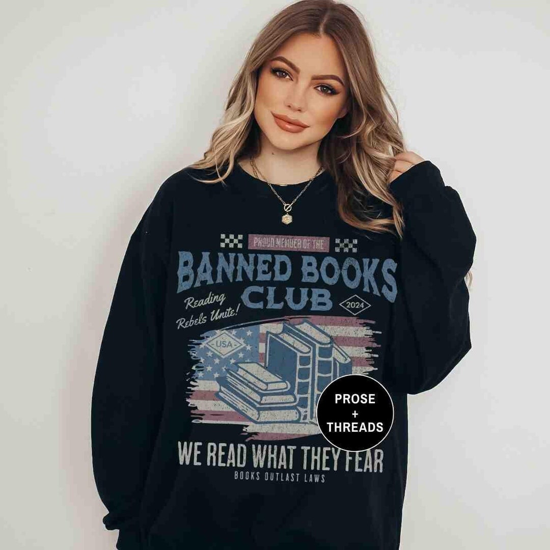 Banned Books Sweater Banned Books Im With the Banned Library Shirt ...
