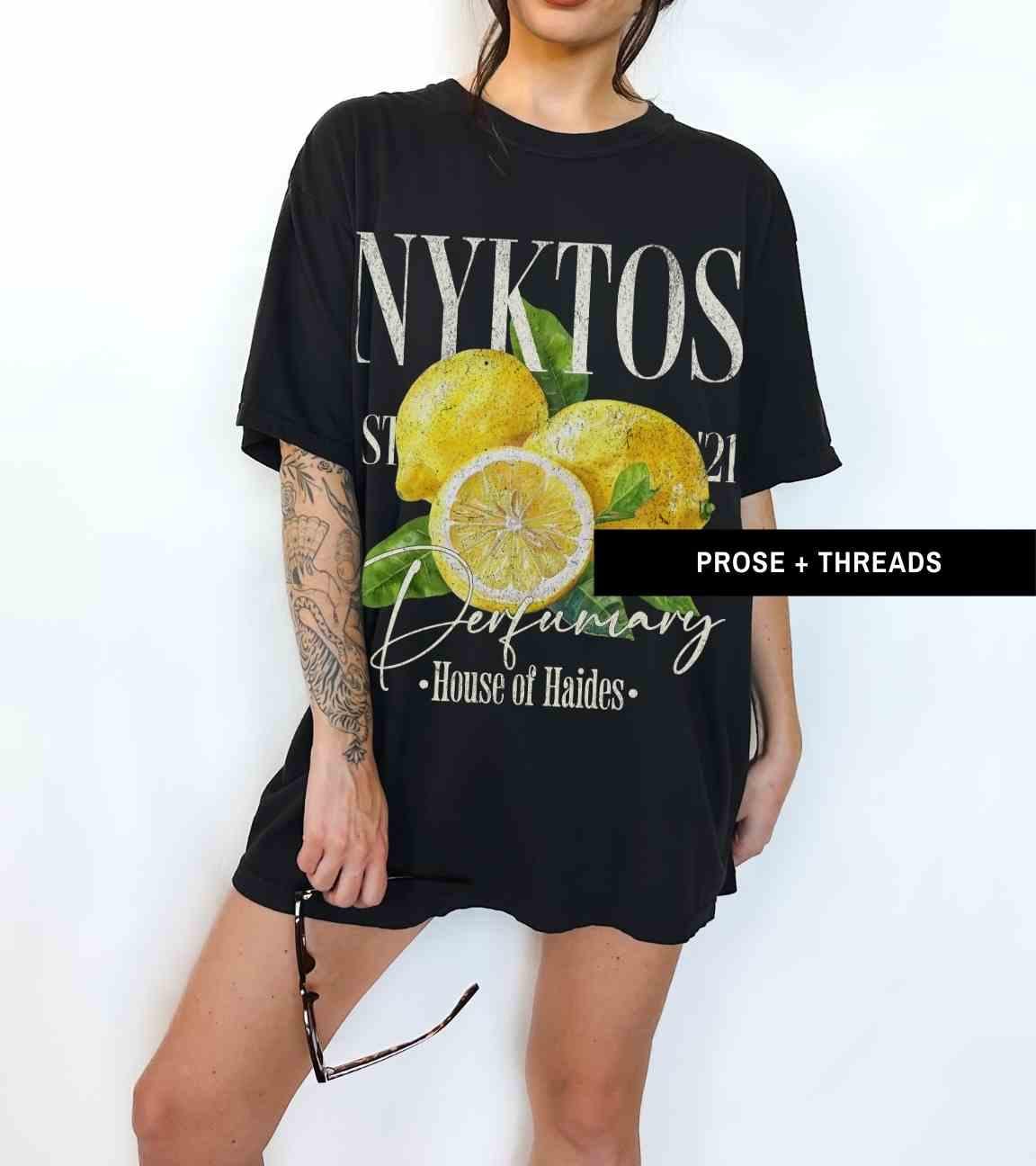 Nyktos Citrus Scent Shirt From Blood and Ash Merch Flesh and Fire ...