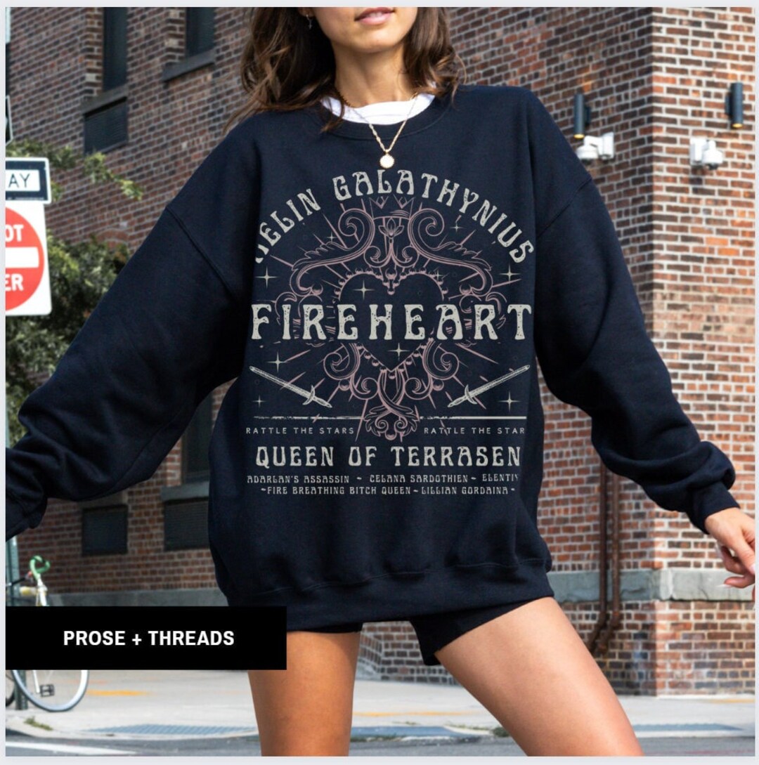 Aelin Fireheart Throne of Glass Merch Sarah J Maas Merch SJM Merch ...