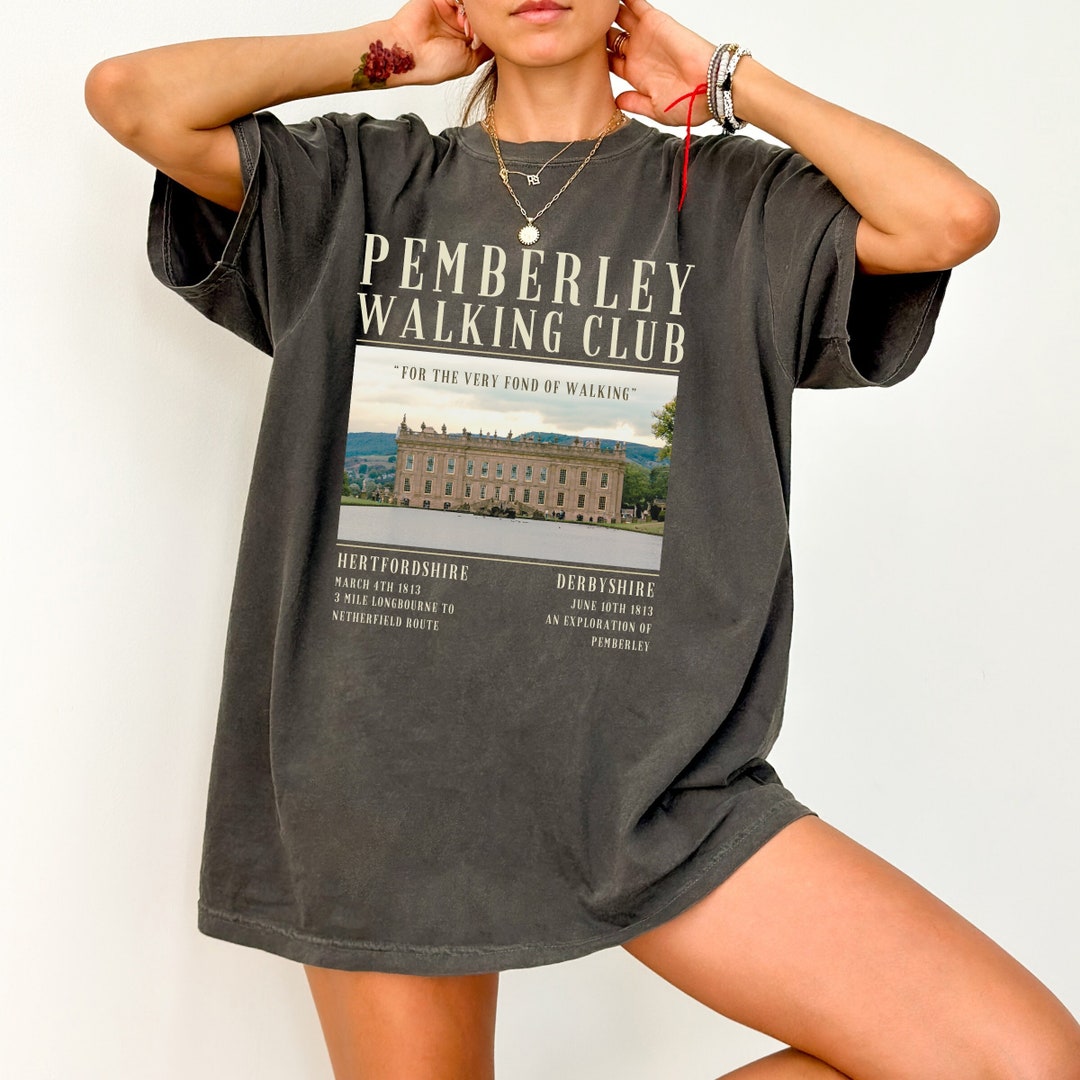 Pride and Prejudice Shirt Pemberley Shirt Jane Austen Shirt Literary ...