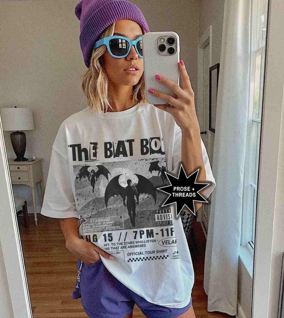 Bat Boys ACOTAR Shirt Cassian Rhysand Azriel Sarah J Maas Merch ACOTAR ...