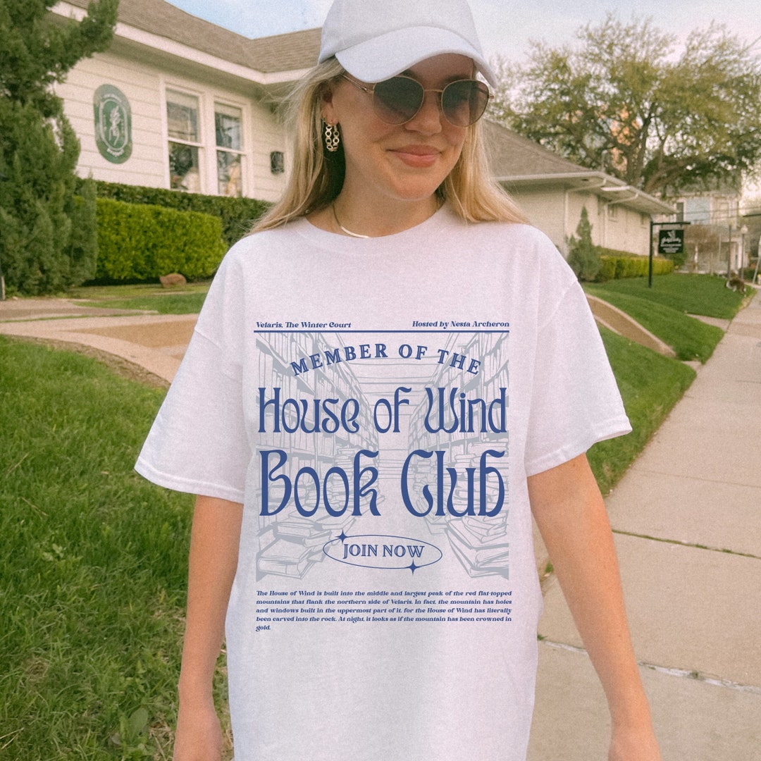 ACOTAR Shirt ACOTAR Merch Velaris Shirt House of Wind Book Club Shirt ...