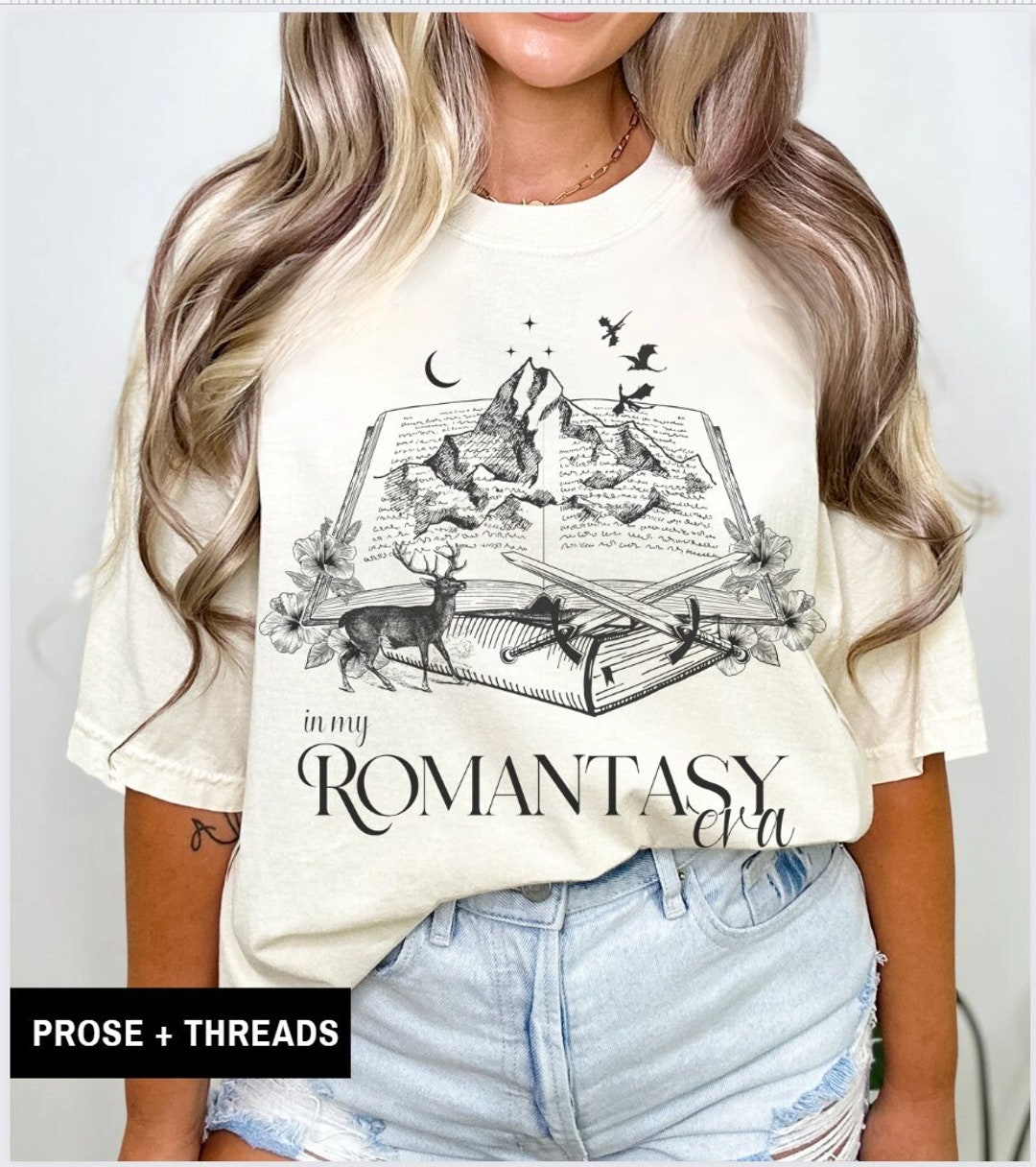 ACOTAR Shirt Throne of Glass Fourth Wing Crescent City Sarah J Maas SJM ...