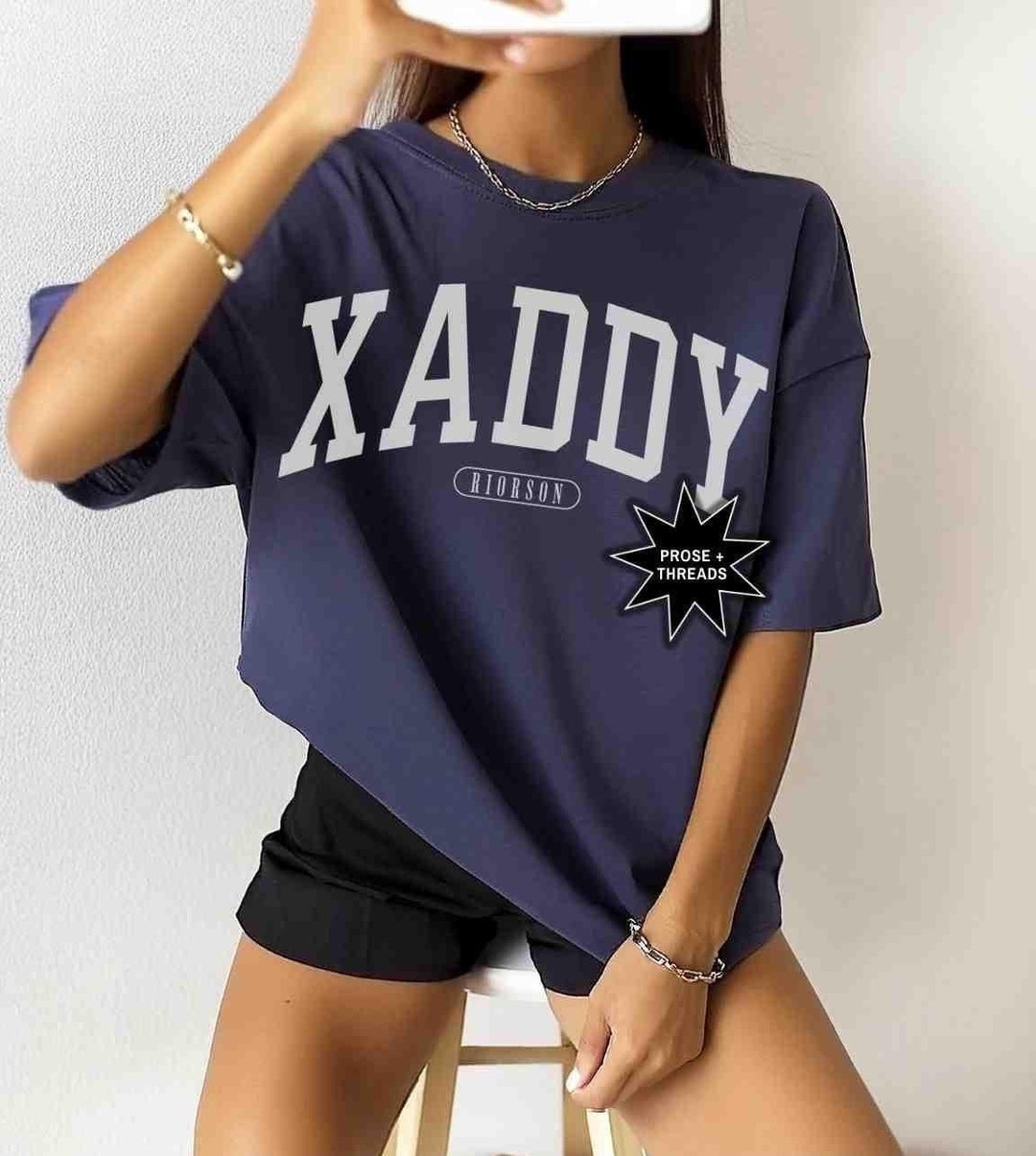 Xaddy Xaden Riorson Fourth Wing Shirt Iron Flame Merch Booktok Merch ...