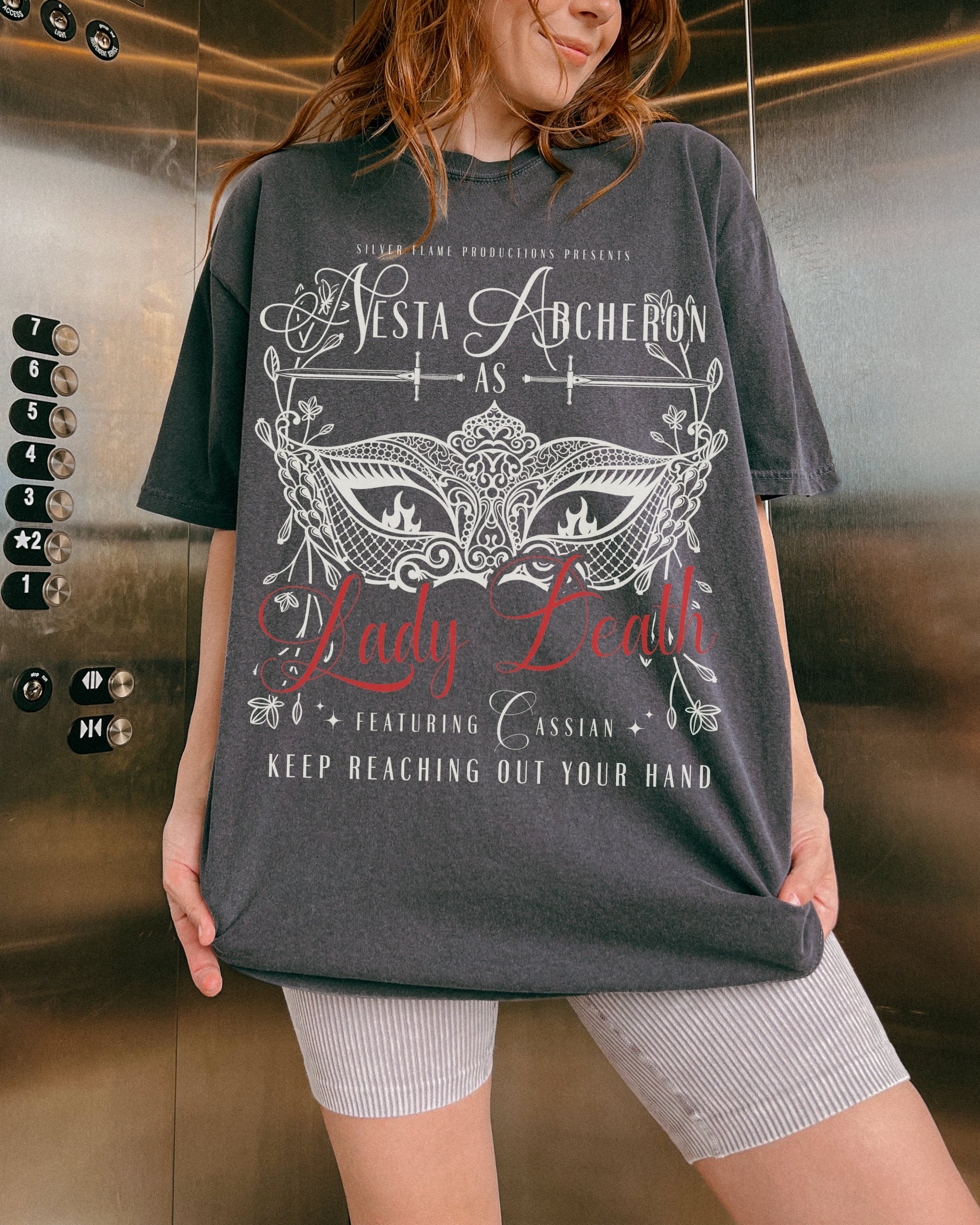 ACOTAR Shirt Nesta Sarah J Maas Acotar Merch Rhysand Velaris Shirt ...