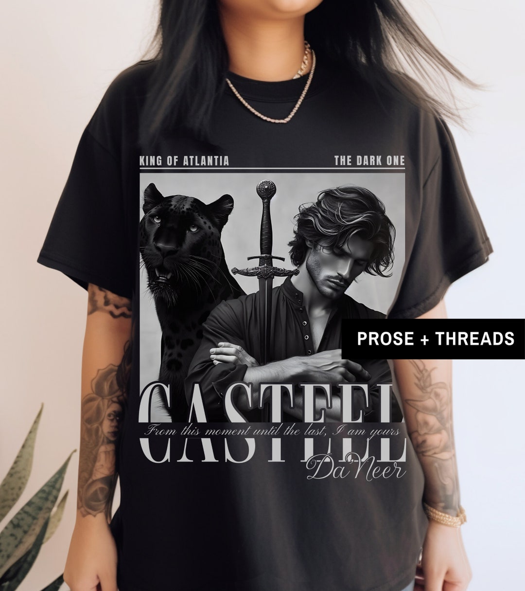 Casteel Da'neer FBAA Merch From Blood and Ash Poppy Balfour Bookish Merch JLA Merch Bookstagram ...
