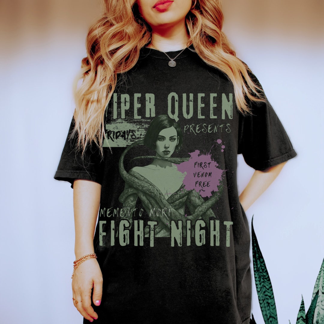 Crescent City Merch the Viper Queen Shirt Hunt Athalar Shirt SJM Merch ...