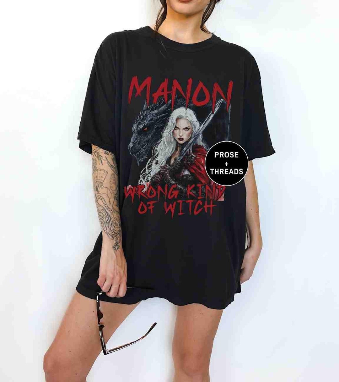Manon Blackbeak We Are the Thirteen Throne of Glass Merch Sarah J Maas ...