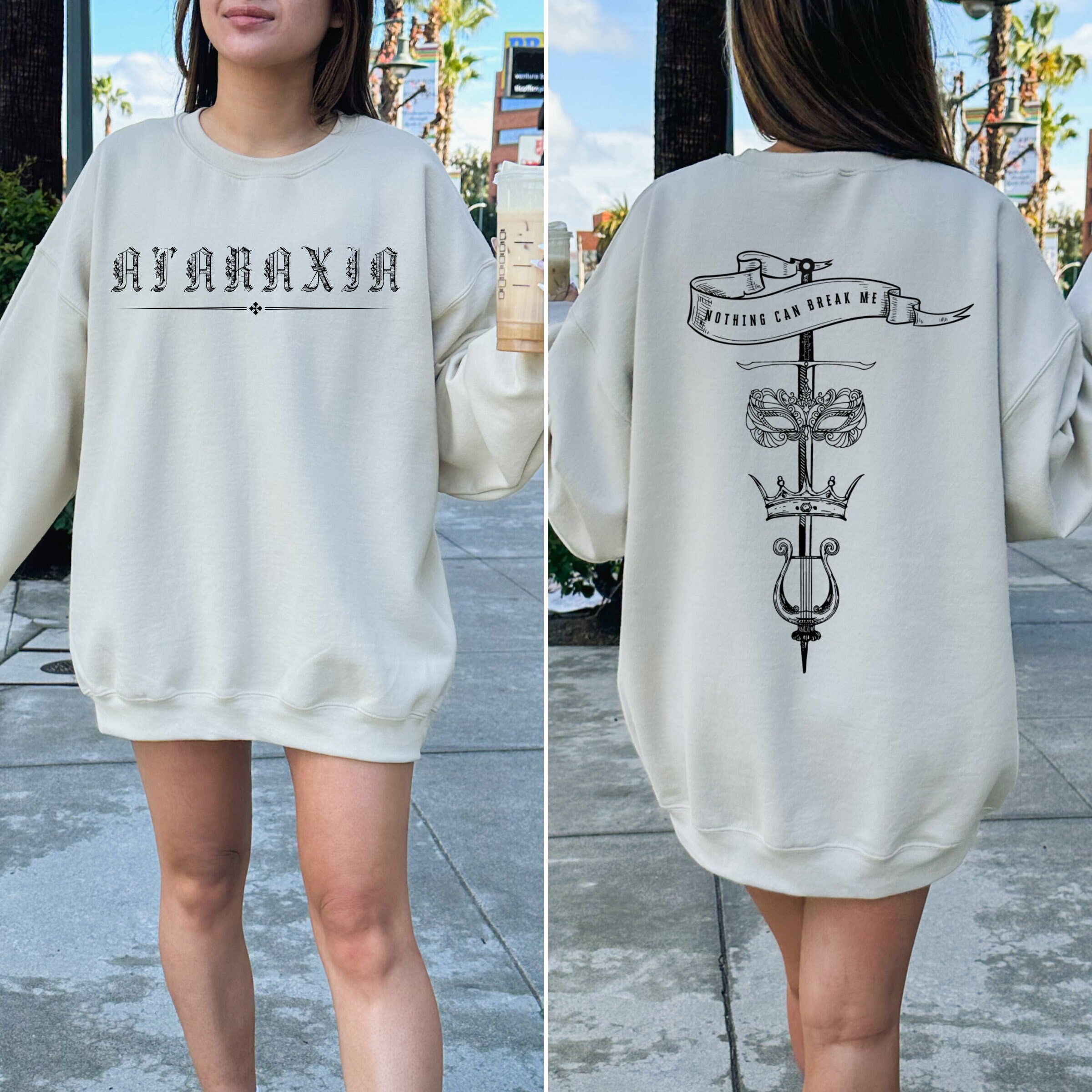 ACOTAR Sweatshirt Nesta Sarah J Maas Acotar Merch Rhysand Velaris Shirt ...