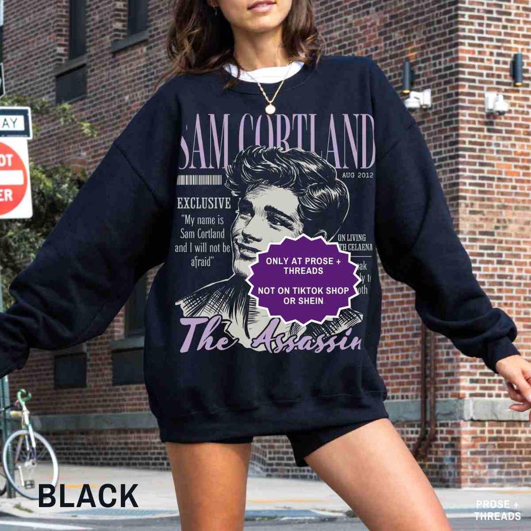 Sam Cortland Sweatshirt Throne of Glass Sarah J Maas Merch SJM Merch ...
