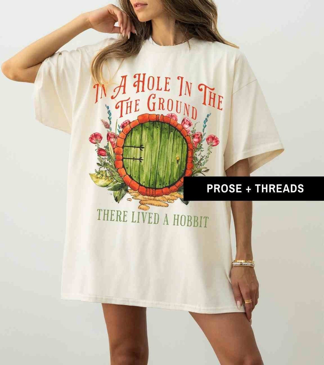 The Hobbit Shirt Lord of the Rings Hobbitcore LOTR the Hobbit Lord of ...