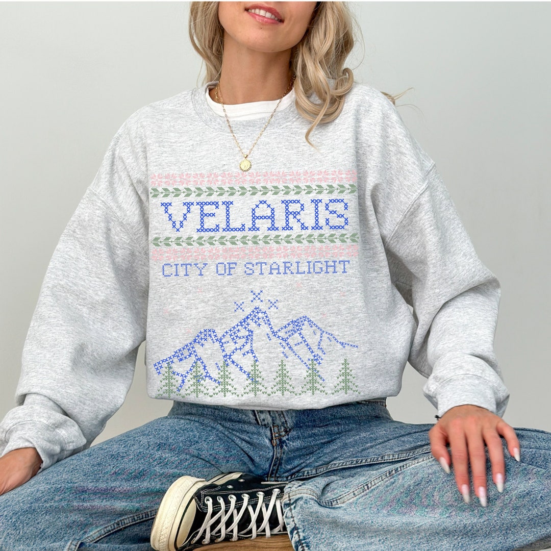 ACOTAR Sweatshirt ACOMAF Shirt Acotar Merch Velaris Sweatshirt There ...