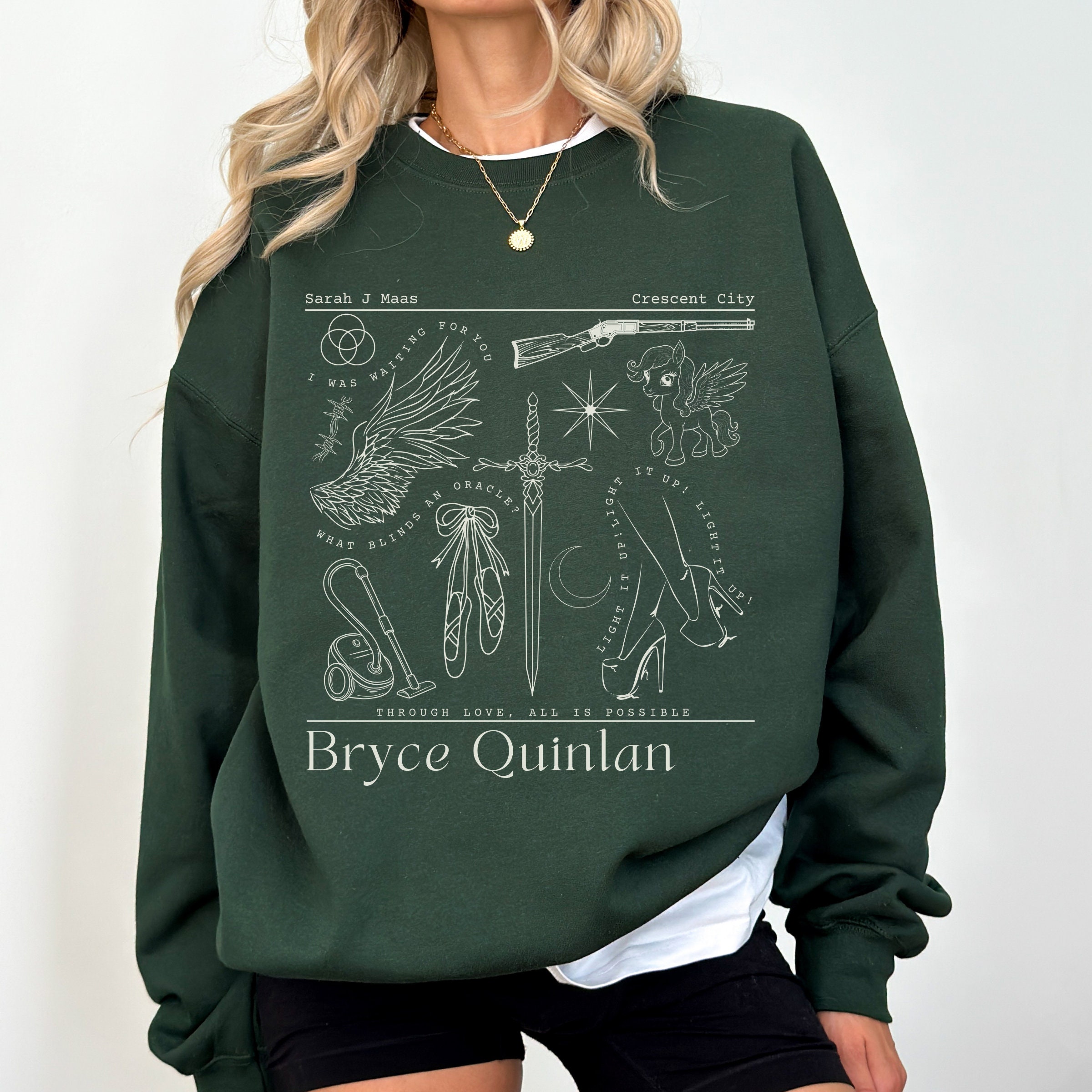 Bryce Quinlan Crescent City Merch Sarah J Maas Crescent City SJM Merch ...