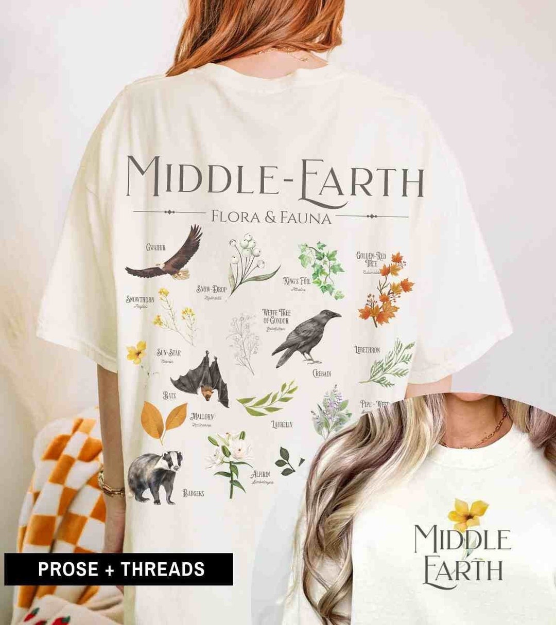 Lord of the Rings Shirt Middle Earth Hobbitcore LOTR the Hobbit Lord of ...