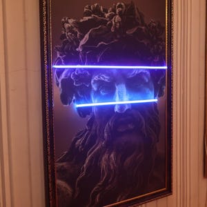 Custom Neon Light Art: LED Portrait Sign, Modern Wall Decor - Etsy