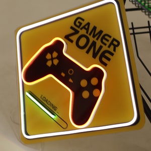 Neon Sign for Gamer, Gaming Room, Gamre Zone - Etsy