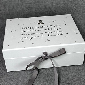 Personalised Baby Keepsake Box - Etsy