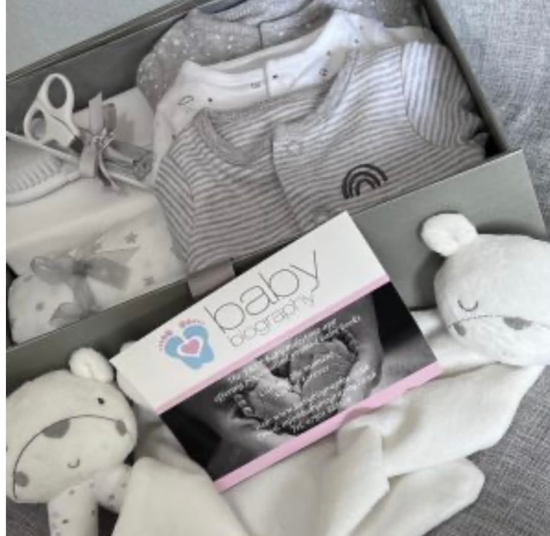 Baby Biography Keepsake Box - Etsy