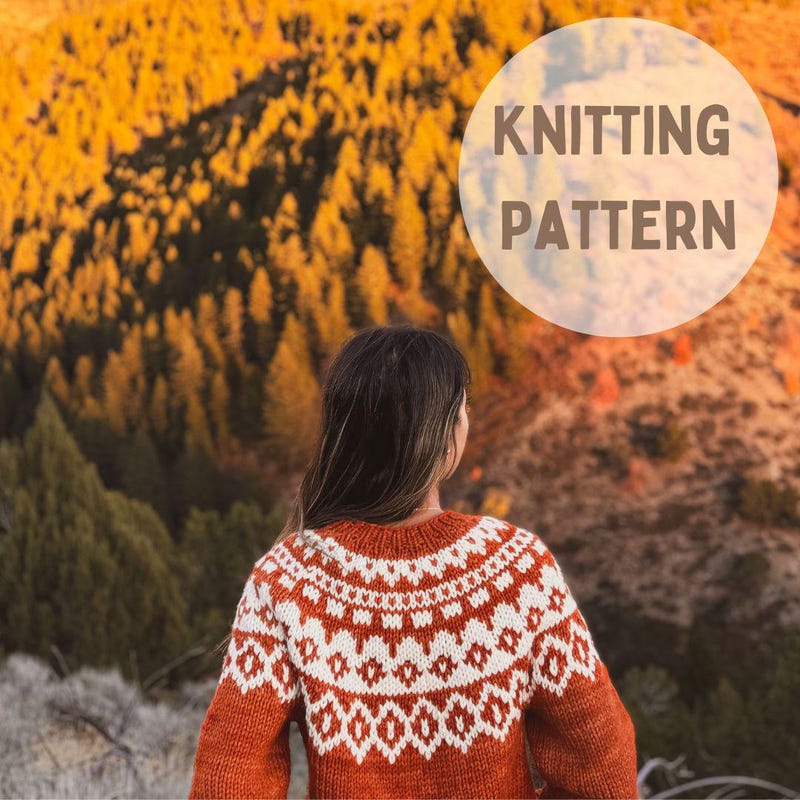 Nordic Sweater - Etsy