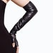 Personalized Ladies Long Leather Gloves Handmade Opera Minimalist ...