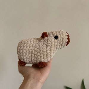 Crochet Capybara | Crochet Amigurumi Stuffed Animal Gift Capy Toy - Etsy