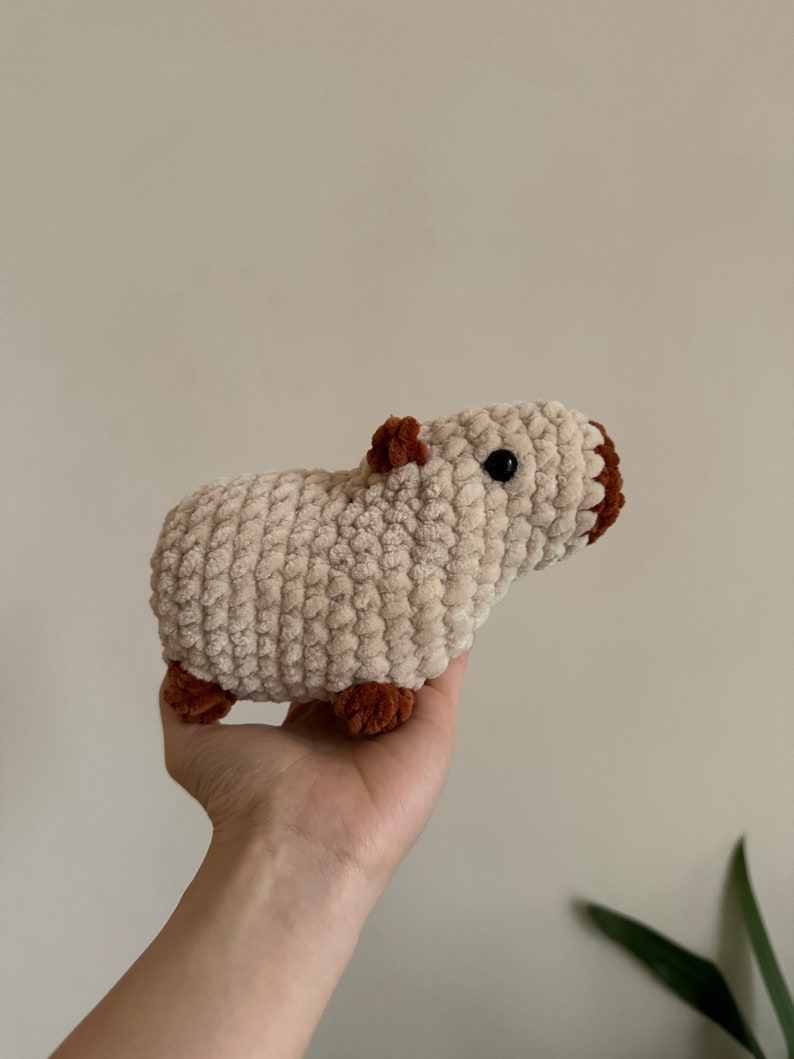 Crochet Capybara | Crochet Amigurumi Stuffed Animal Gift Capy Toy - Etsy