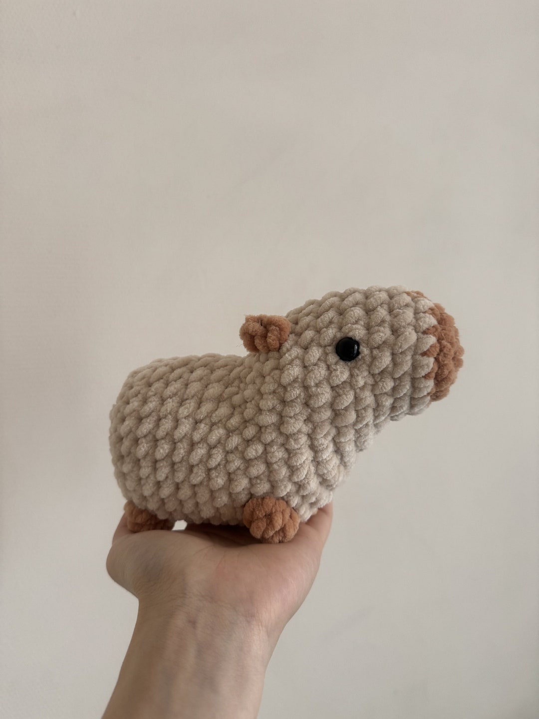 Crochet Capybara | Crochet Amigurumi Stuffed Animal Gift Capy Toy - Etsy