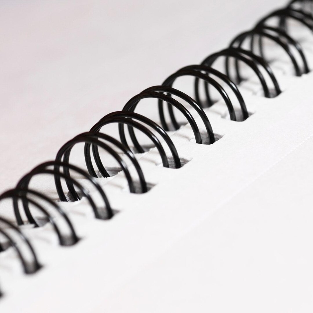 6.4mm 1/4 Black Wire Loop Binding for Binder 6.4 Pitch 3:1 - X 100 - Etsy