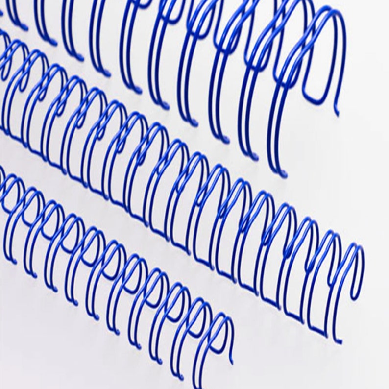 Galaxy Blue Wire Loop Binding for Binder 6.4 Mm Pitch 3:1 X - Etsy