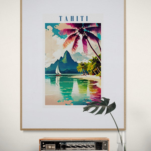 Tahiti Art - Etsy