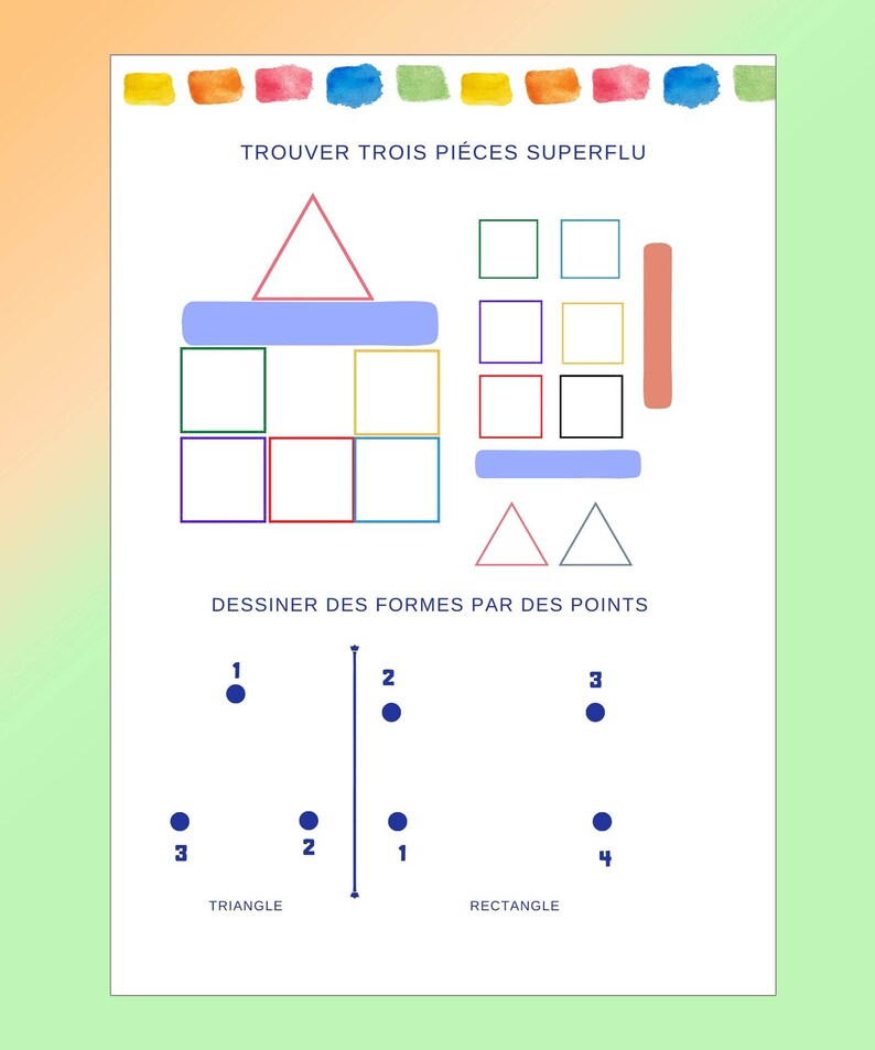 Printable Worksheets to Make Learning Fun. 5-6 Years Old. - Etsy