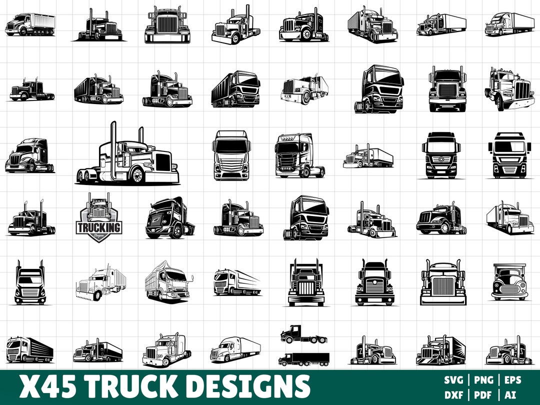 Semi Truck Svg Truck Driver Svg Trucker Svg Semi Truck - Etsy Australia