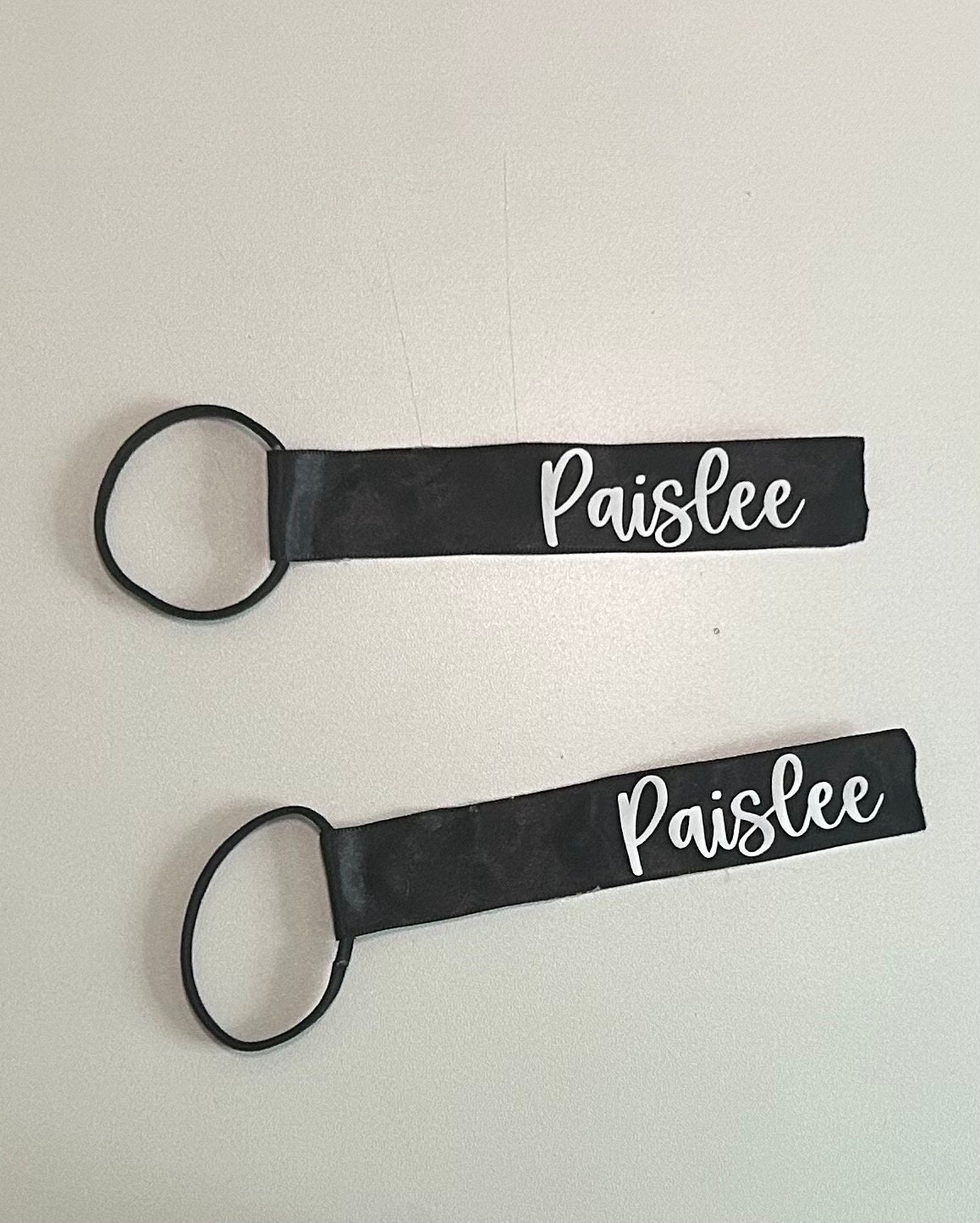 Pom Pom Name Tags | Set of 2, Cheer Name Tags - Etsy