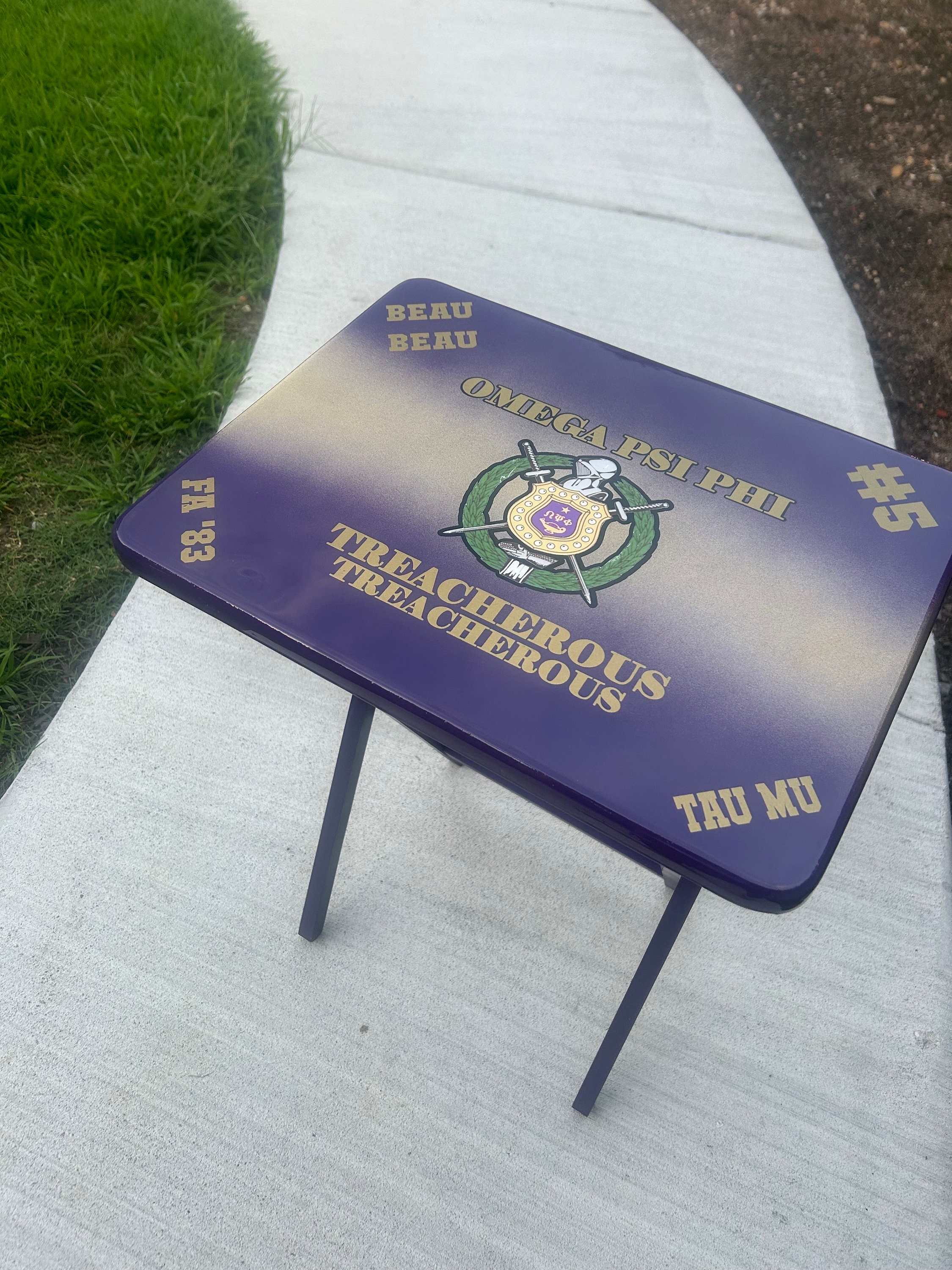 Customized Folding Tray Table - Etsy