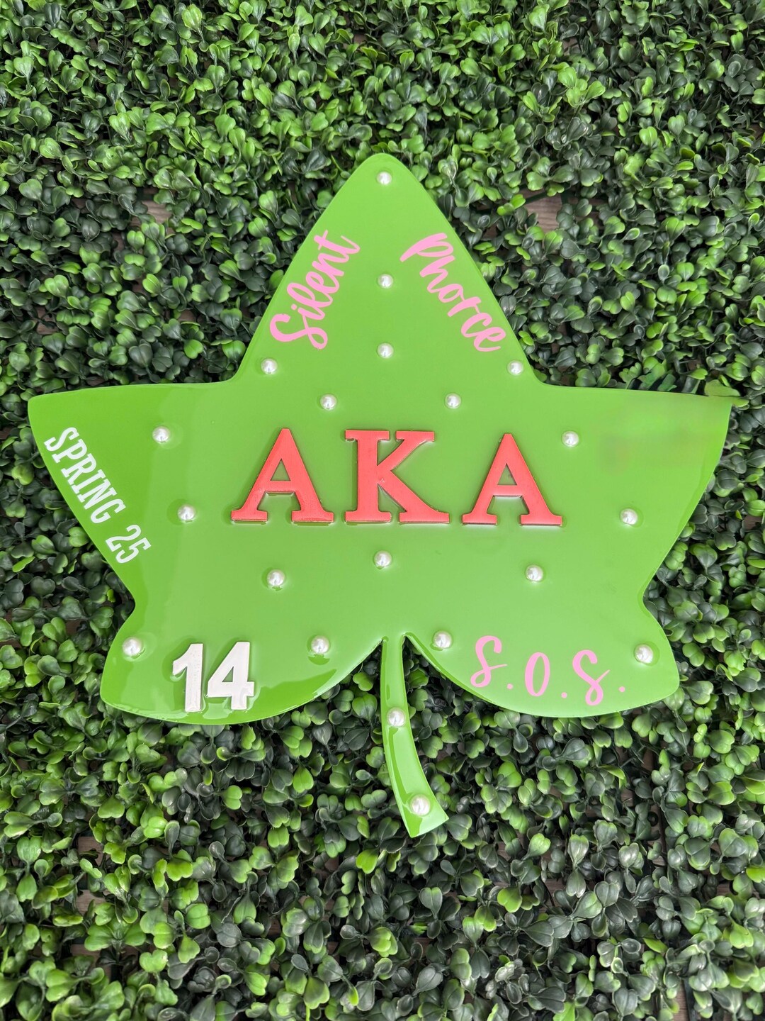 Handcrafted Custom Greek Gift | Name, Decoration, Sorority Fraternity ...