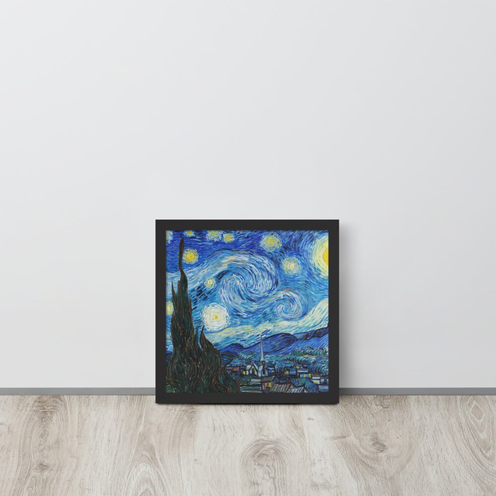 Starry Night Vincent Van Gogh Print - Etsy