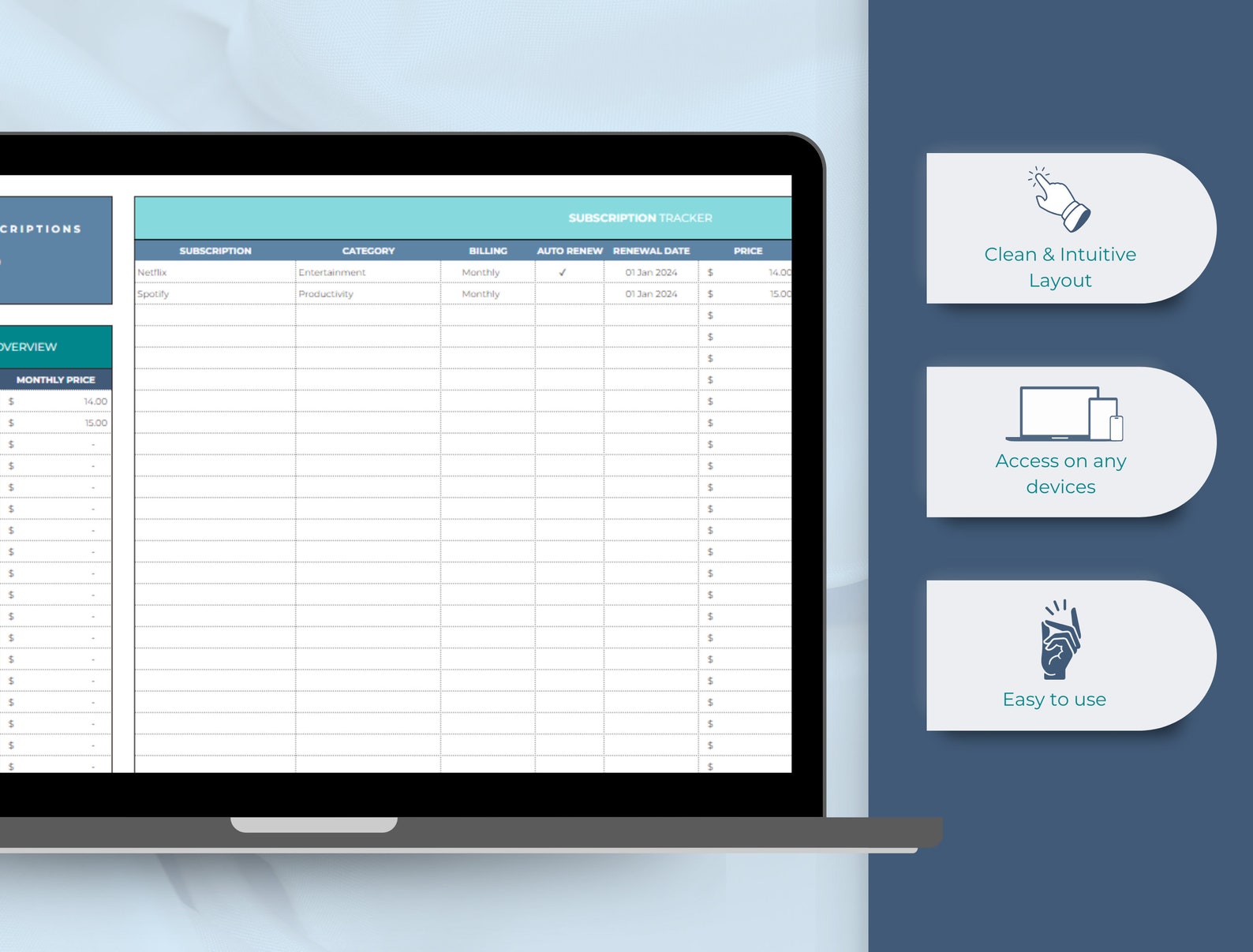 50-30-20 Budget Spreadsheet Template | Customizable Google Sheets ...