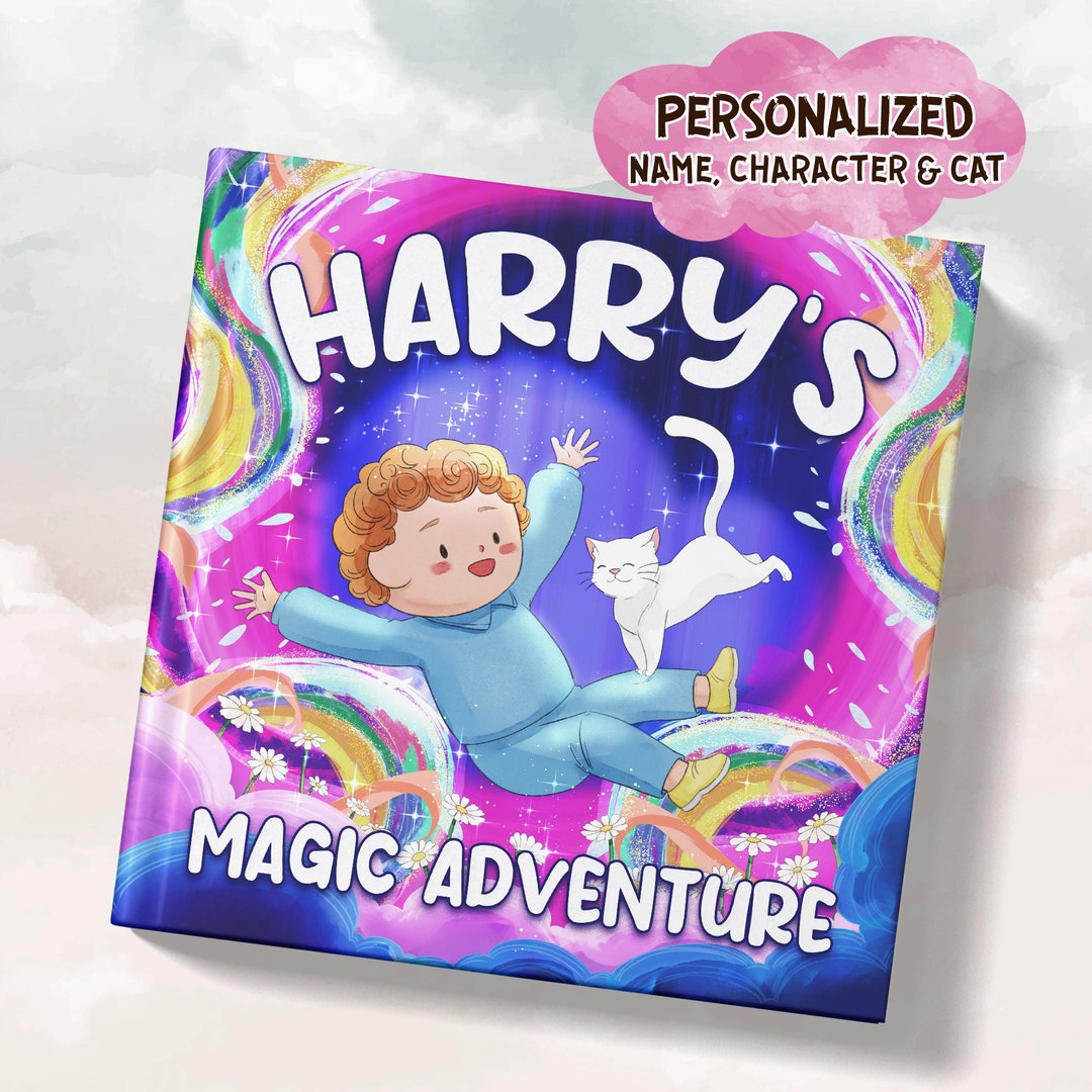 Personalized Magic Adventure Book for Kids - Customizable With Child's ...