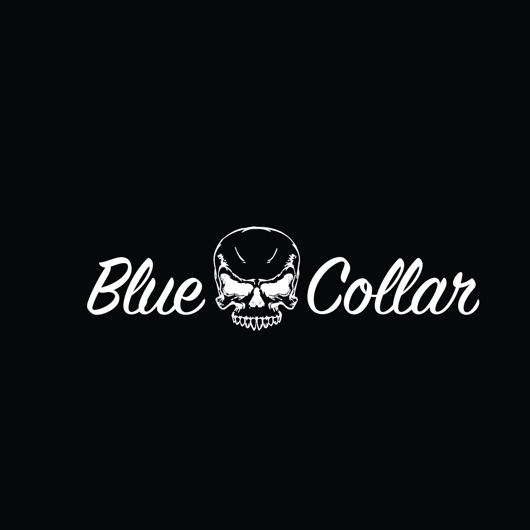 Blue Collar Decal, Hard Work Decal, Construction Decal, Truck Decal ...