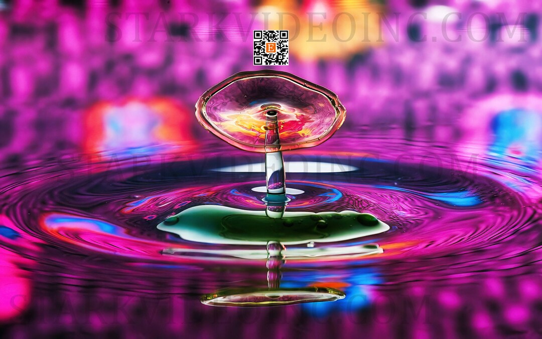 A Most Unique Original Waterdrop Photography Created by Me - Etsy